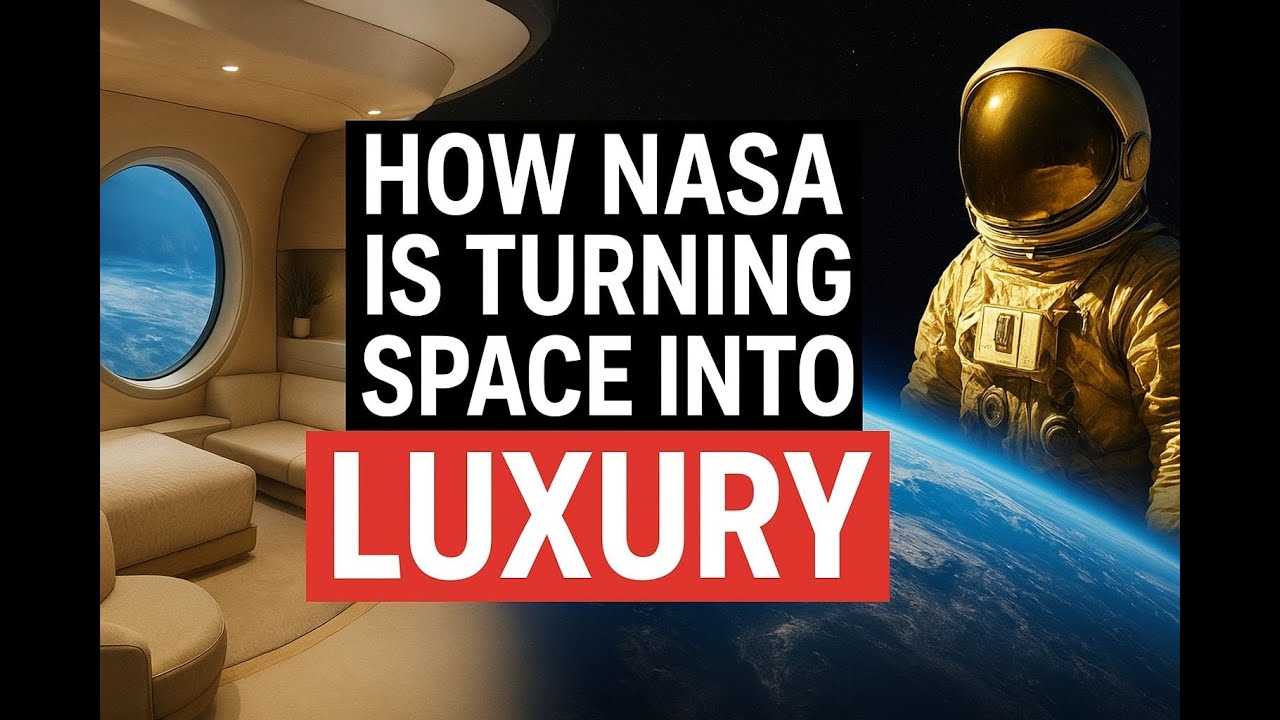 How NASA Is Turning Space Into LUXURY | Space Tech, Habitats & Space ...