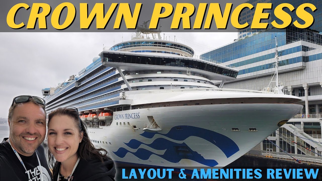Crown Princess Layout & Amenities Review 🚢☀️ - YouTube