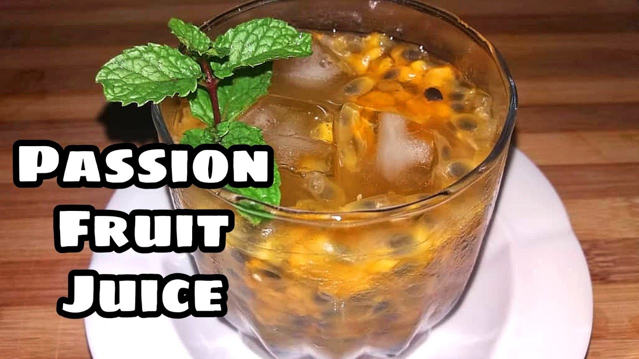 Jus Markisa | Passion Fruit juice - YouTube