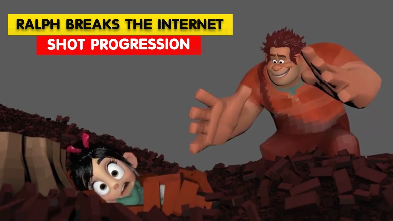 Ralph Breaks the Internet Shot Progression | Animation Breakdowns ...