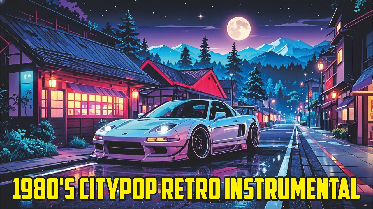 1 Hour Playlist of 80s Retro Citypop Japan Instrumentals for Study ...