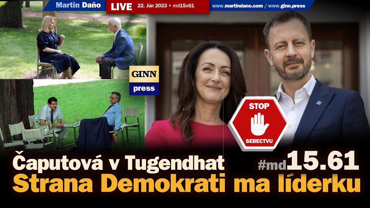 Live: Strana Demokrati / Spolu má nového lídra! Zuzana Čaputová v ...