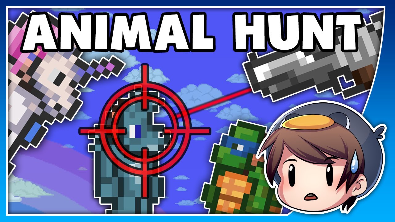 ANIMAL HUNT! // TERRARIA MINIGAME - YouTube