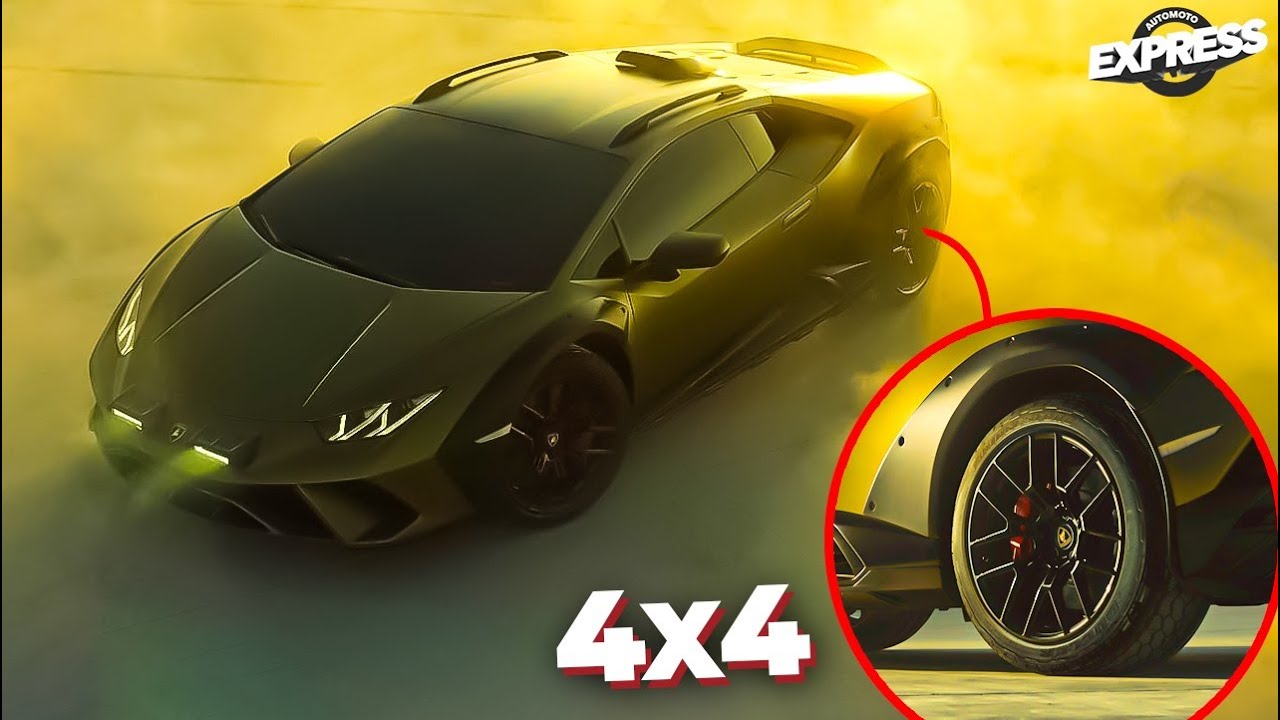 La Lamborghini Huracan se transforme en 4X4 !! - Automoto Express #285 ...