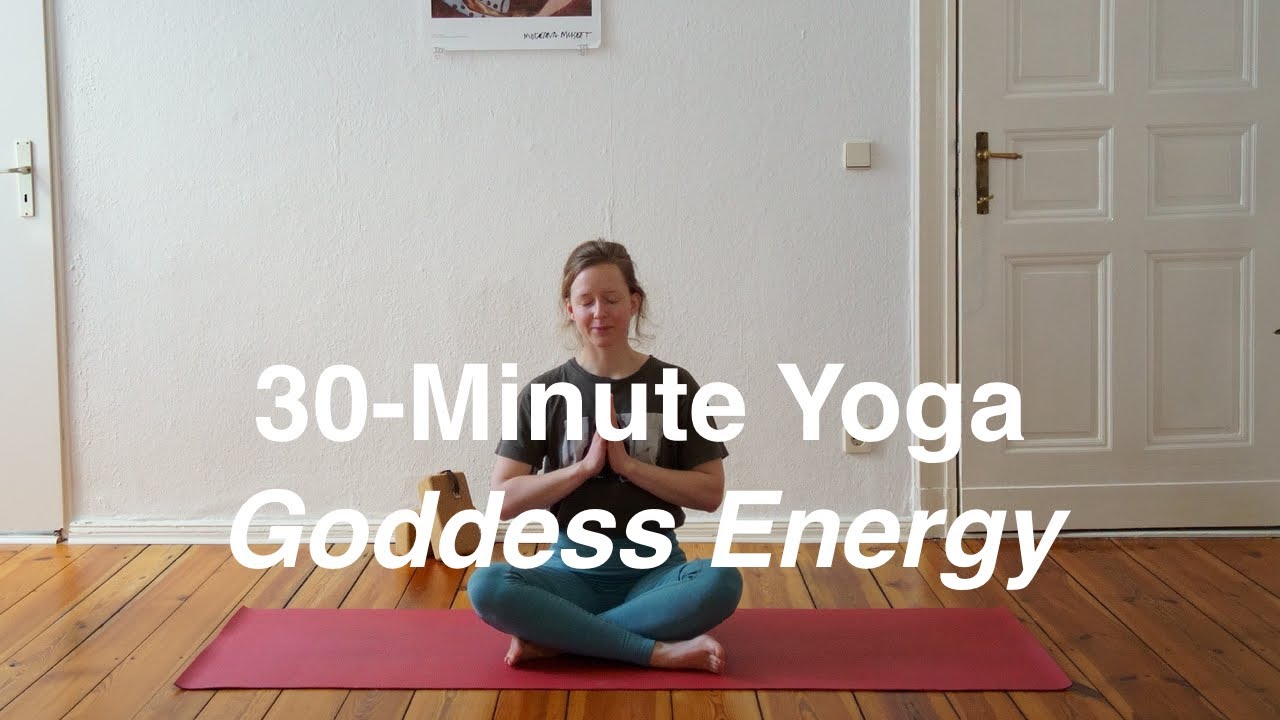 30-Minute Goddess Energy Flow | Morning Yoga with Therese - YouTube