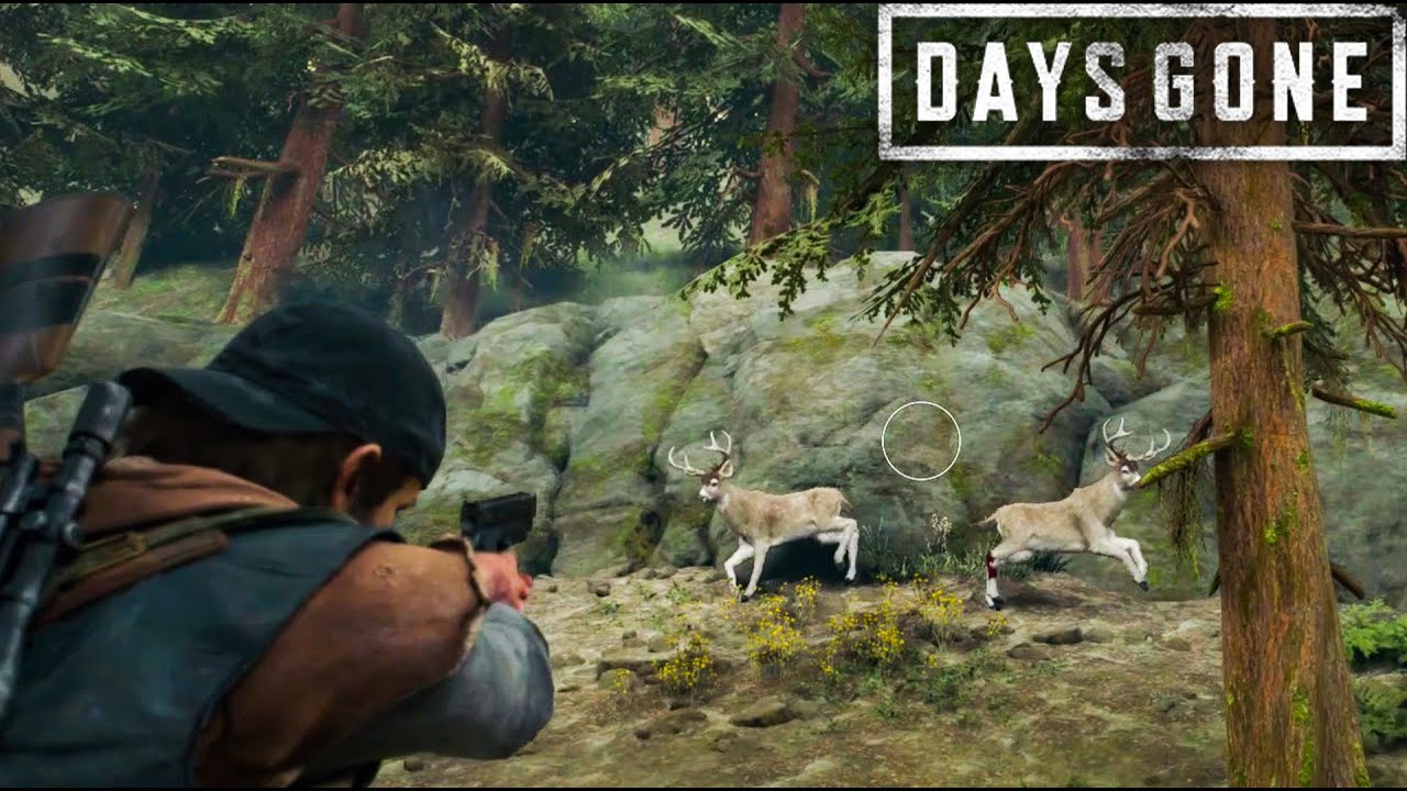 Hunting deer - Days Gone PC Gameplay - YouTube