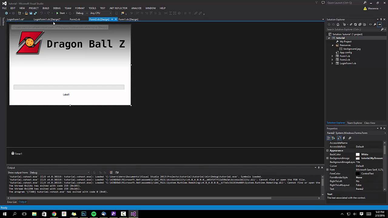 Splash Screen With Login Form - YouTube