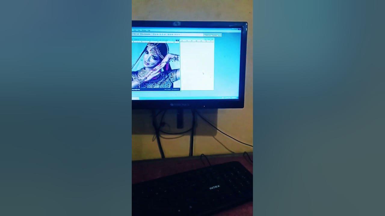 #computer science student #photoshop new page par photo kaise lagaye #photoshopedi - YouTube