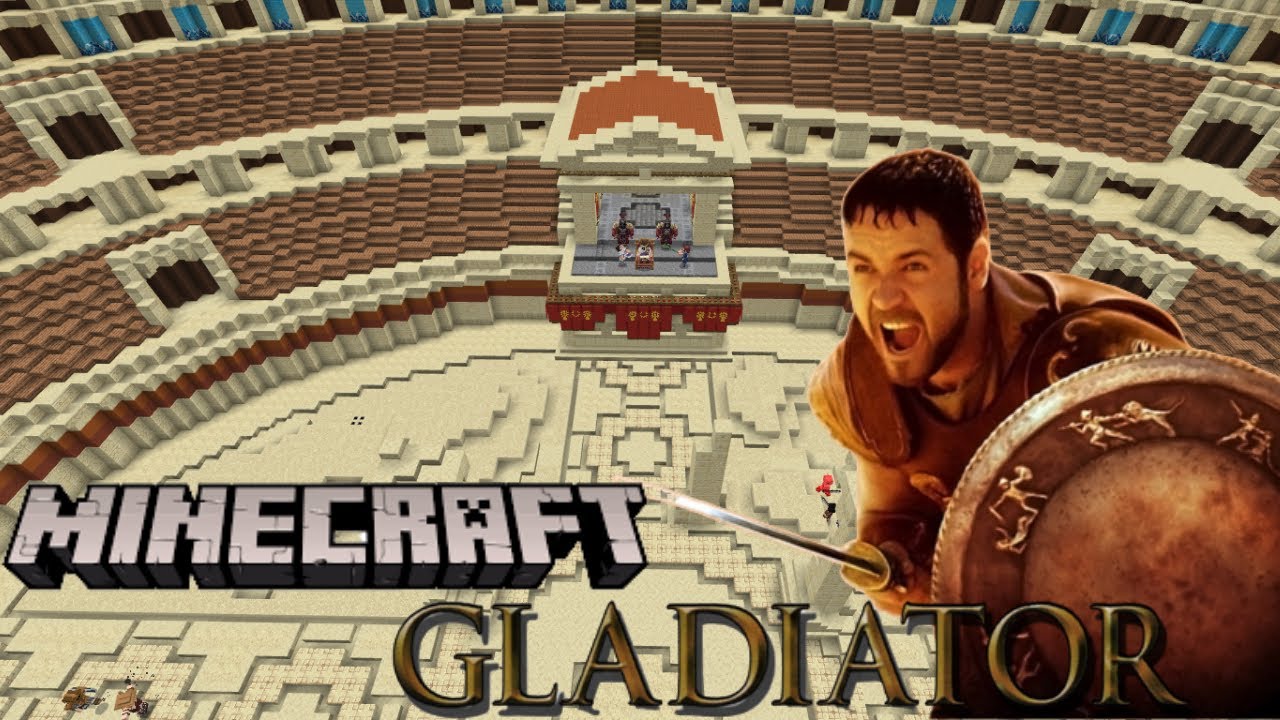 Minecraft Bedrock - Gladiators - Um Calvo e Um Sonho. - YouTube