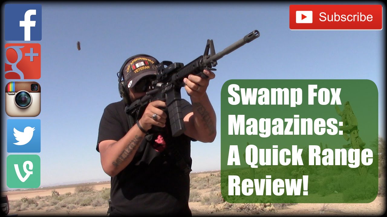Swamp Fox Magazines: A Quick Range Review! - YouTube