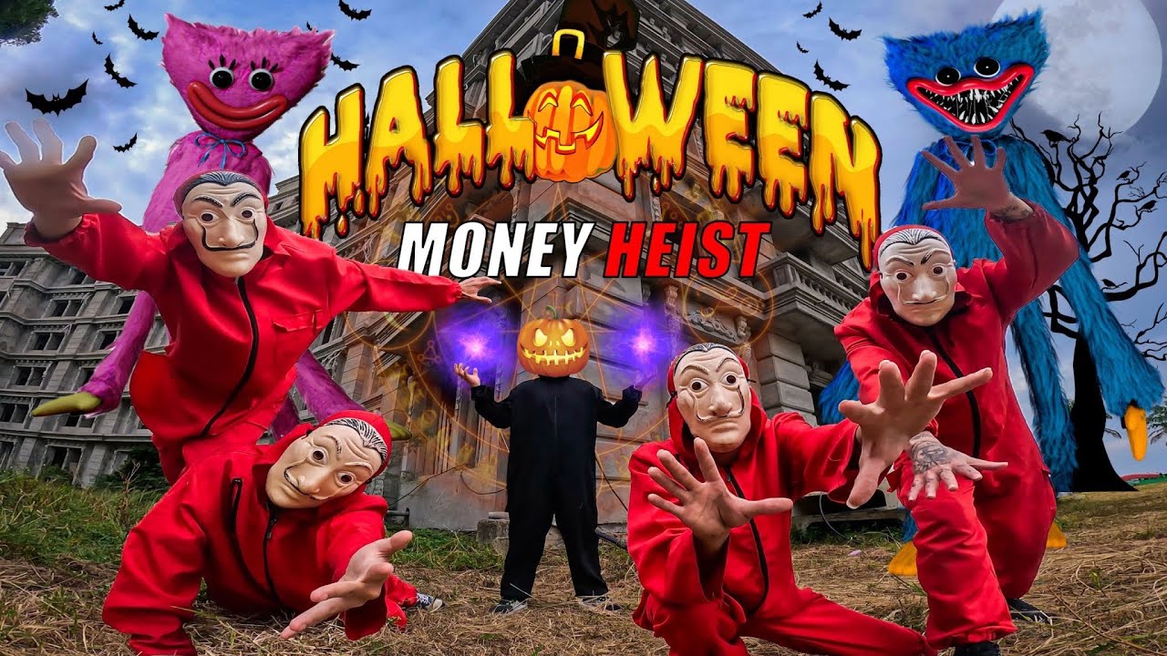 MONEY HEIST vs HALLOWEEN 2023 - Horror WUGGY HUGGY, HELL BOY (Epic ...