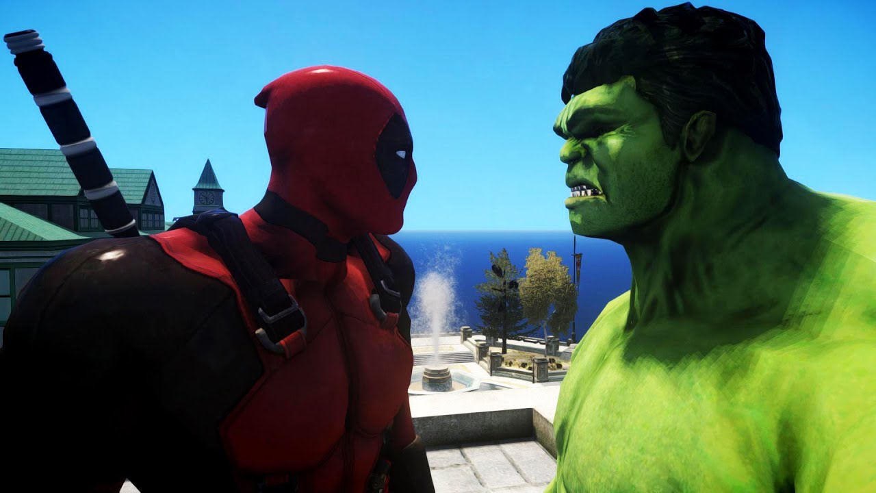 HULK VS DEADPOOL - EPIC BATTLE - YouTube