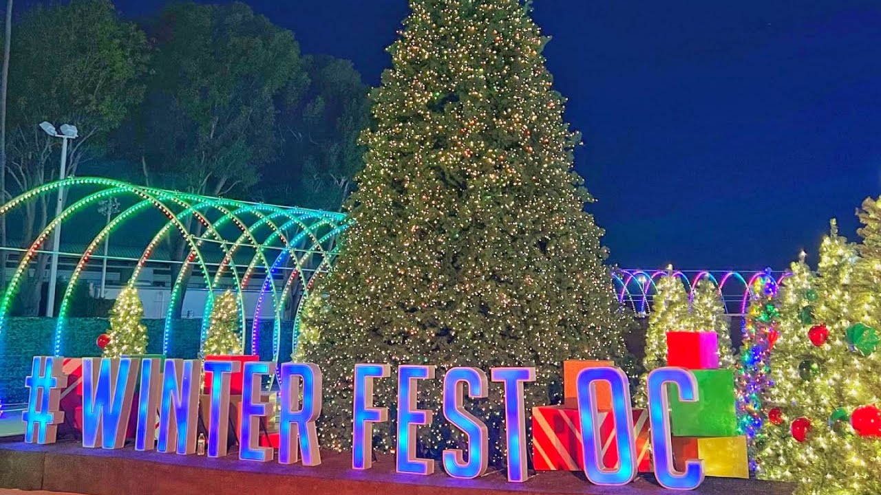 Winterfest OC | Orange County CA 2022 - YouTube