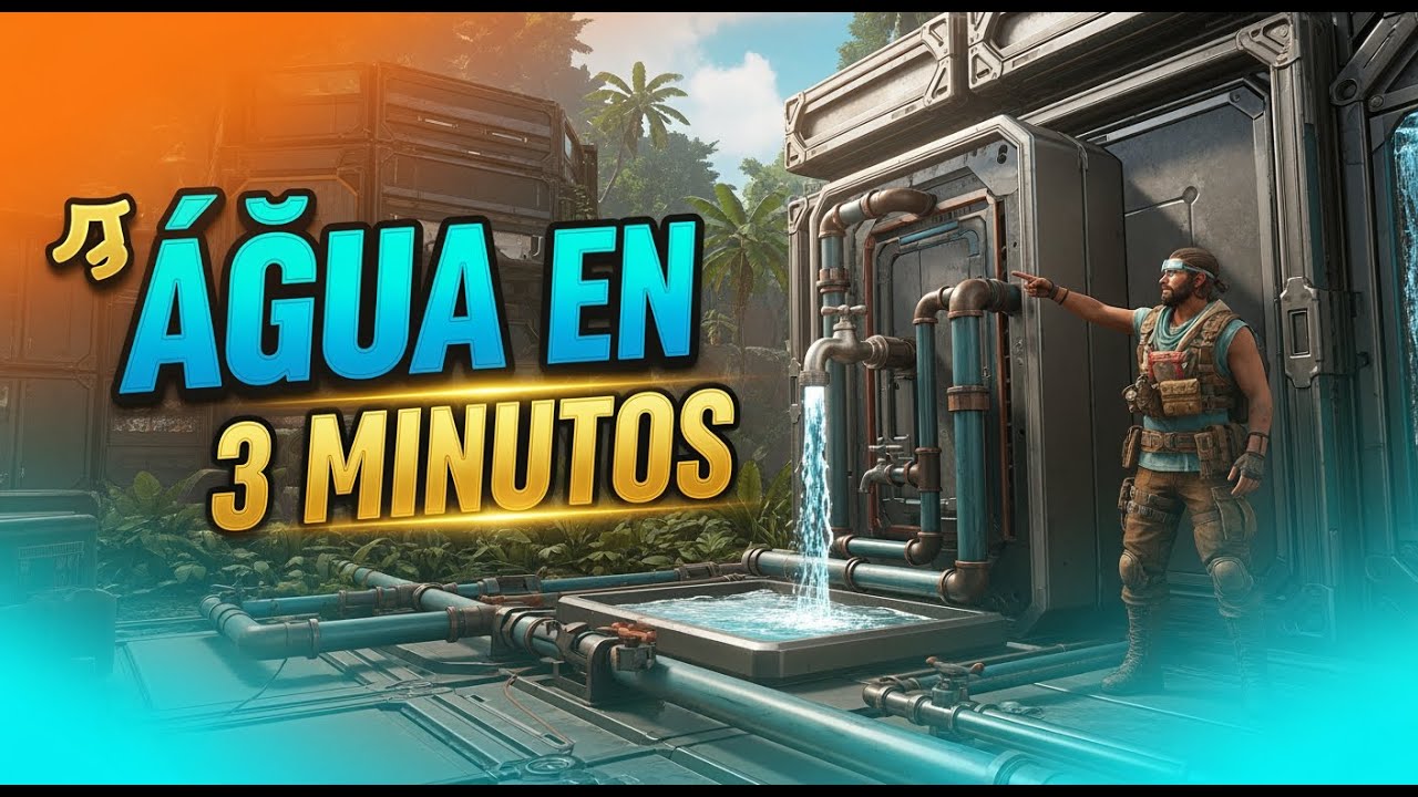 Cómo HACER un SISTEMA de AGUA en Ark Survival Ascended 💧 | Guía para ...