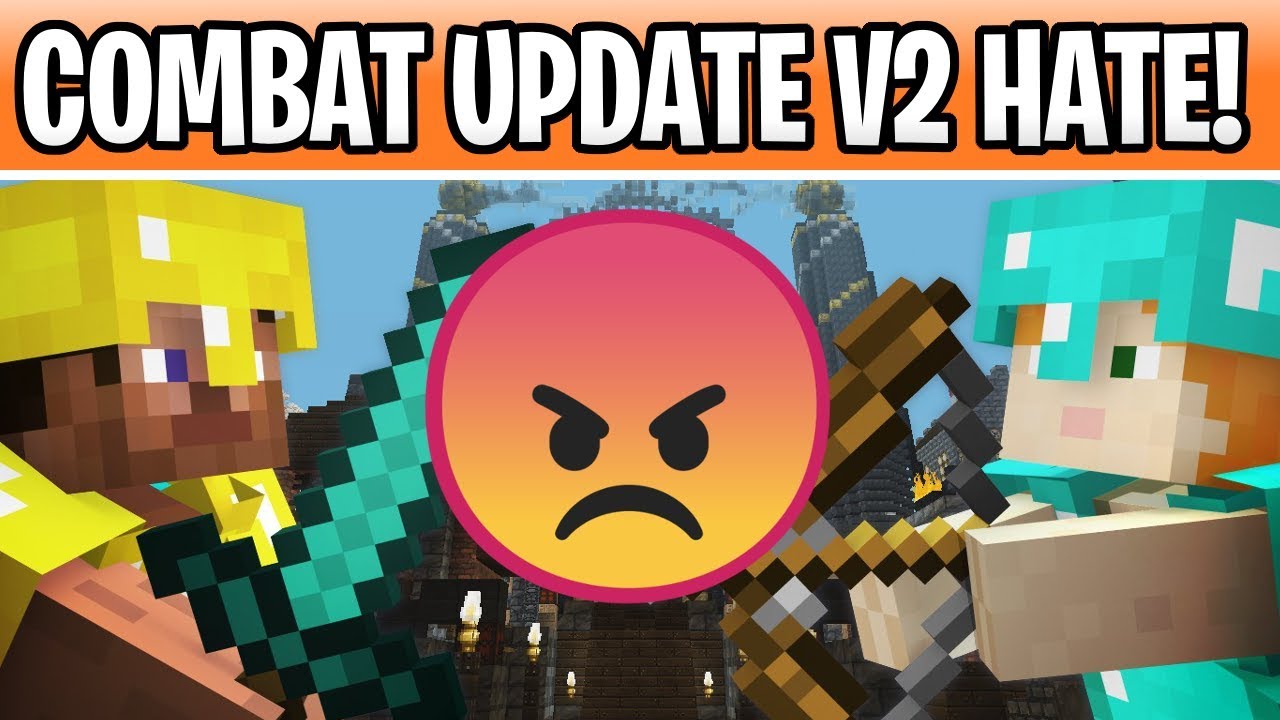 Minecraft 1.15 Combat Mechanics HATE! Combat Update V2 Changes! - YouTube