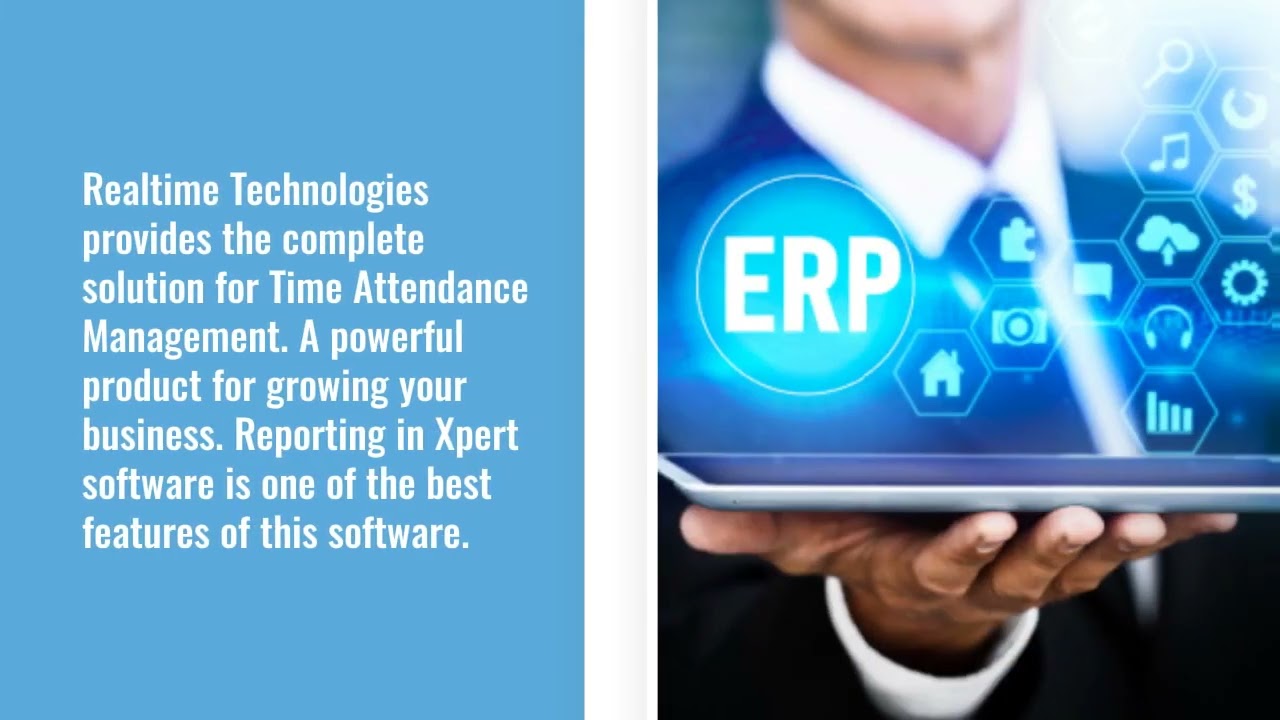 Xpert ERP - Time Attendance Management - YouTube