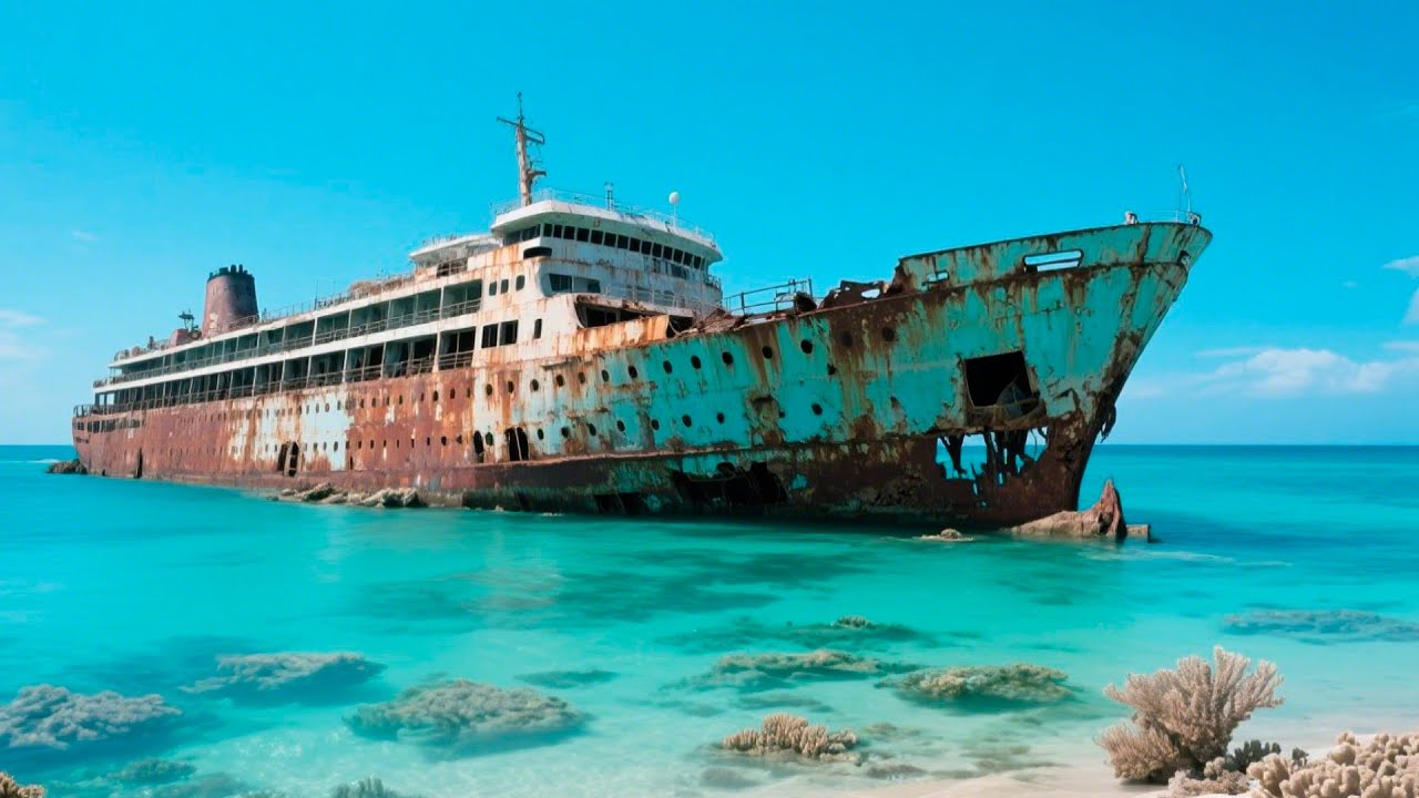 Ghost Ships! 50 ABANDONED Cruise Liners & Cargo Ships LOST at Sea ...