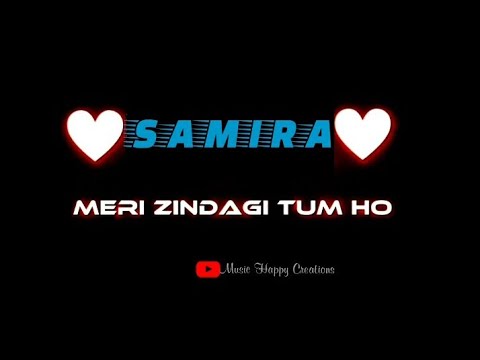 💞 Samira Name 💏 Whatsapp Status || samira Name Video 🖤 status name of samira 🥰
