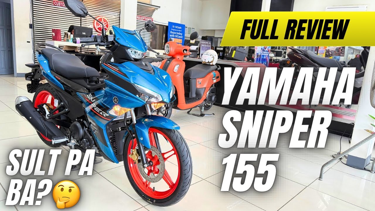 Yamaha Sniper 155 Cyan 2025 Update Review! Sulit Pa ba?🤔 Langga Gail ...