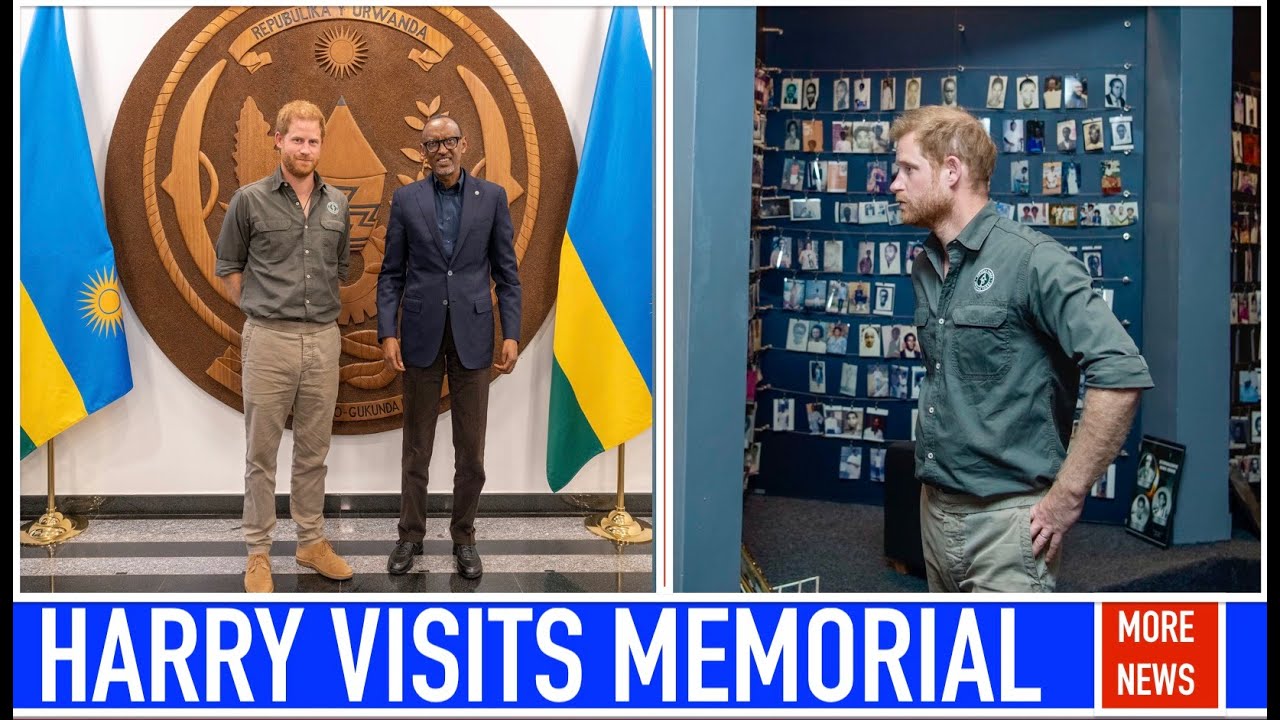 HARRY VISITS MEMORIAL +MORE NEWS - YouTube
