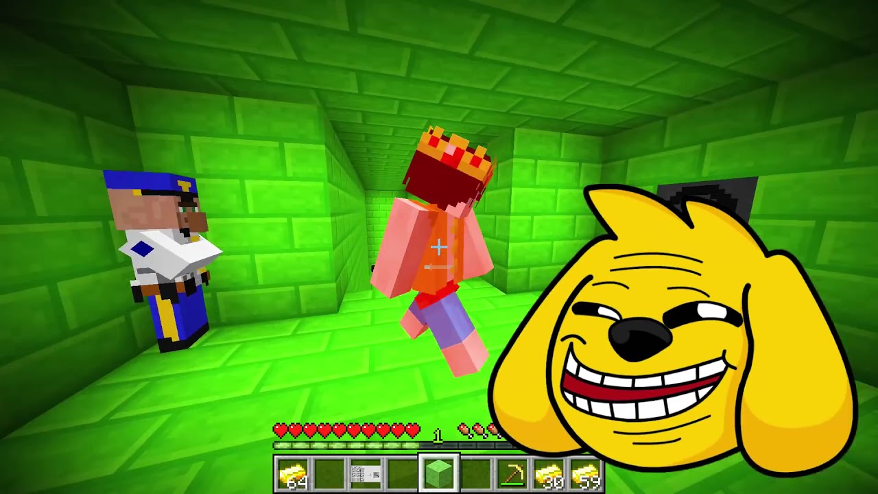 MAP MINECRAFT SLIME ESCAPE - YouTube