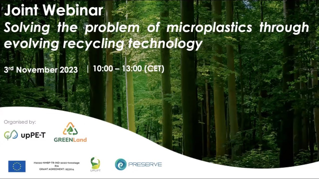 Joint Webinar. Solving the problem of microplastics through evolving ...