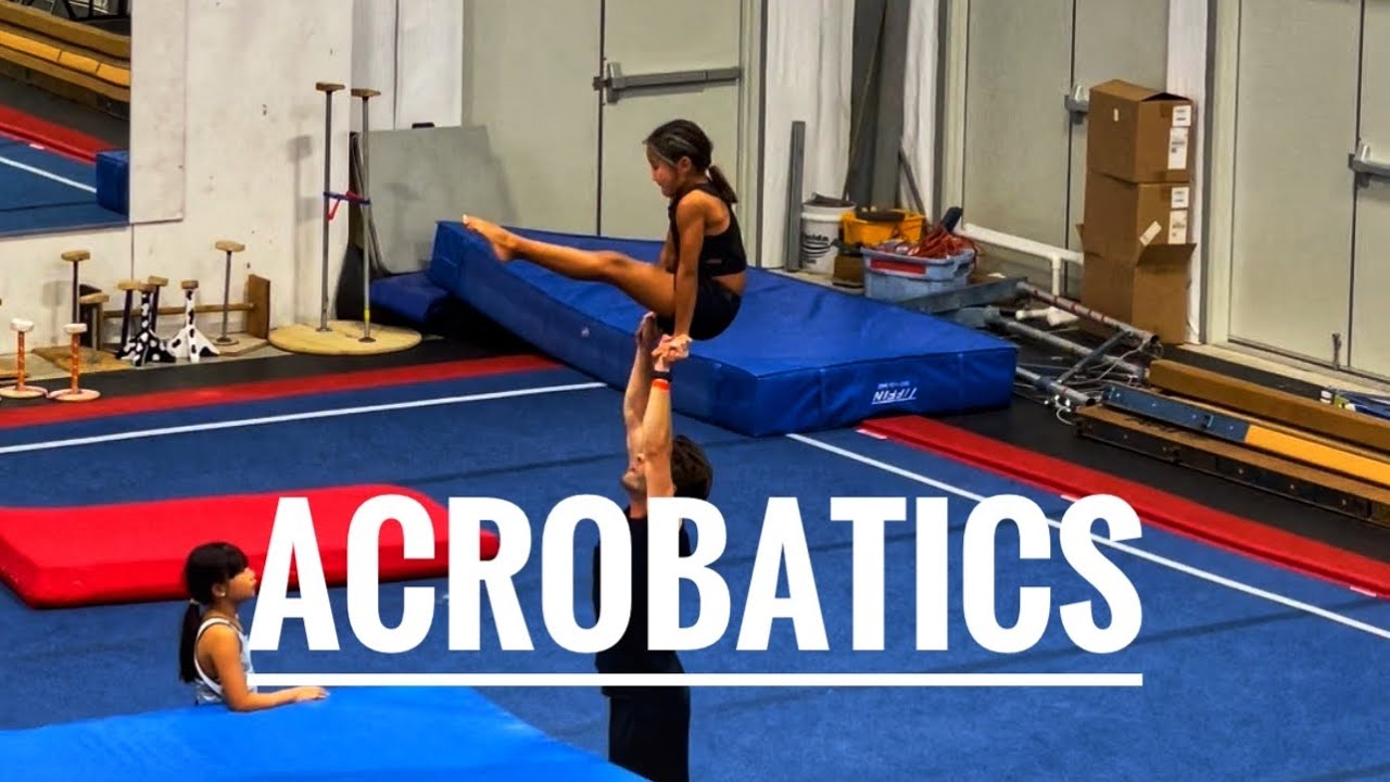 Easy аcro stunts || acrobatics || two person gymnastics - YouTube