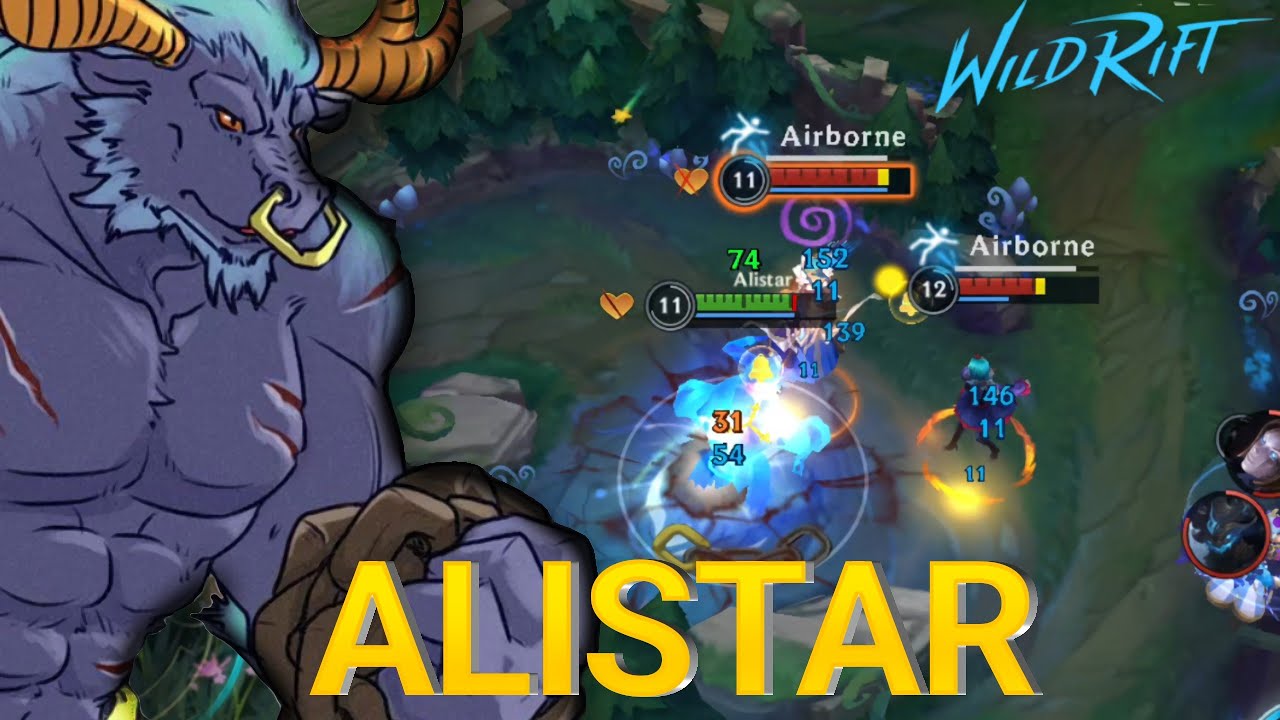 Wild Rift ALISTAR SUPPORT Gameplay Builds and Runes - YouTube