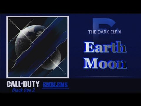 Black Ops 2 Emblem - Earth Moon ( Space ) - YouTube