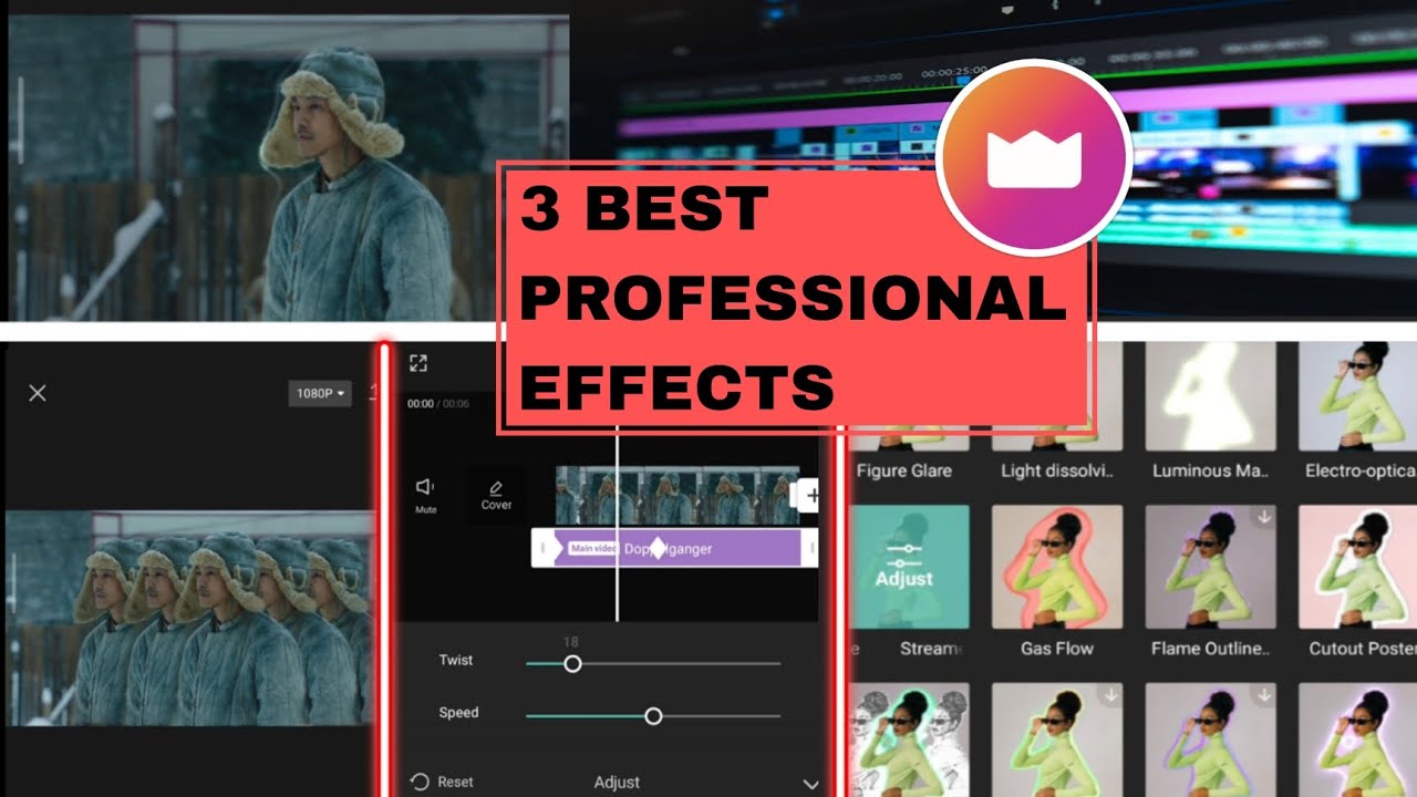 THREE BEST EDITING EFFECTS ON CAPCUT 🔥 || CAPCUT EFFECT TUTORIAL - YouTube