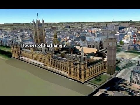 UCL & London - Google Earth fly-through - YouTube