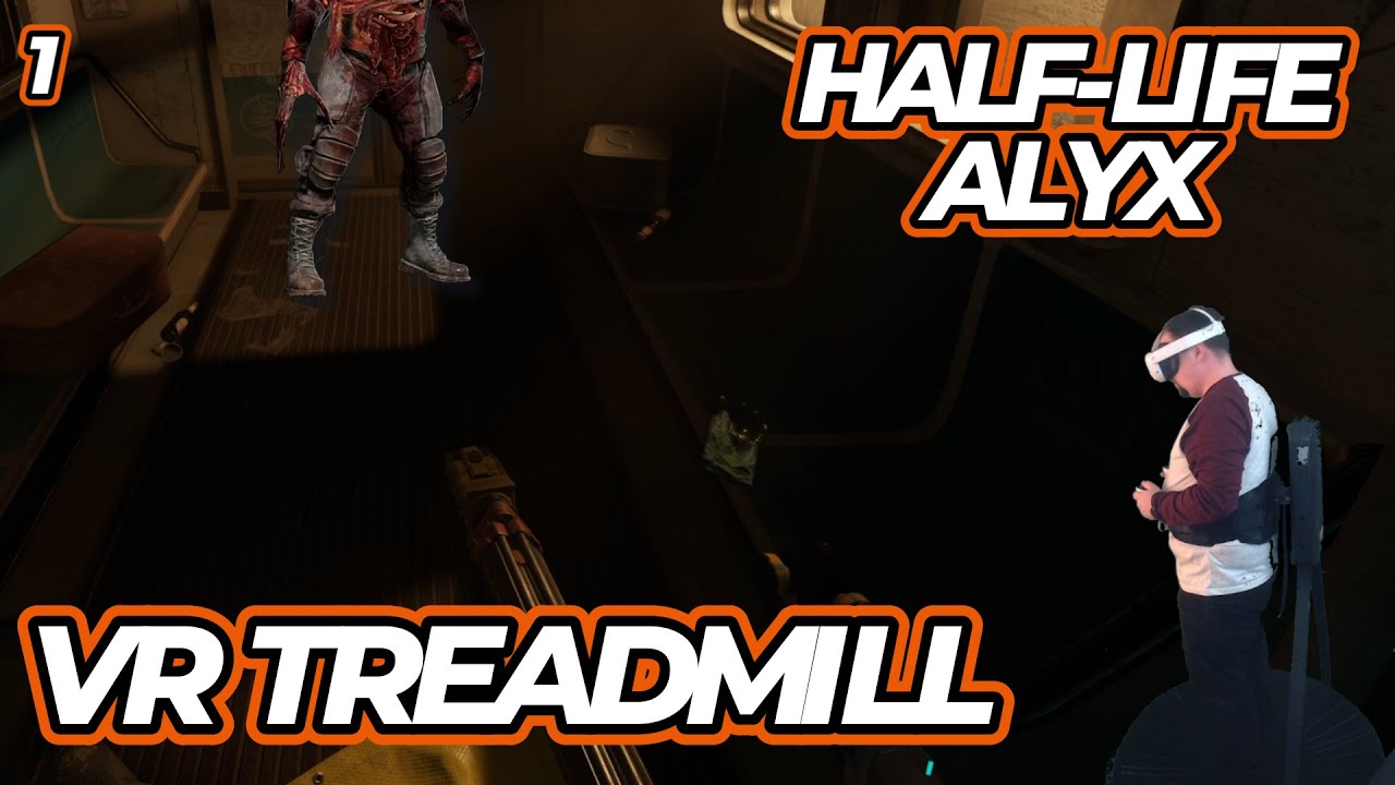 Half Life: Alyx - VR Treadmill Gameplay - Meta Quest 3 #vrgaming # ...