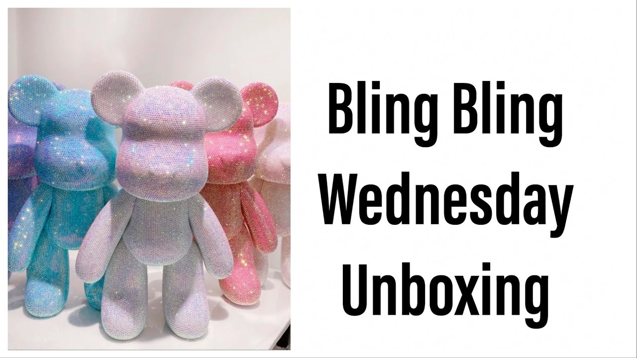Bling Bling Wednesday ~ Unboxing ~Crystal Bear - YouTube