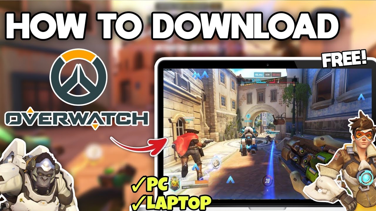 How to Download and Play OVERWATCH 2 for Free on PC or Laptop - Easy ...