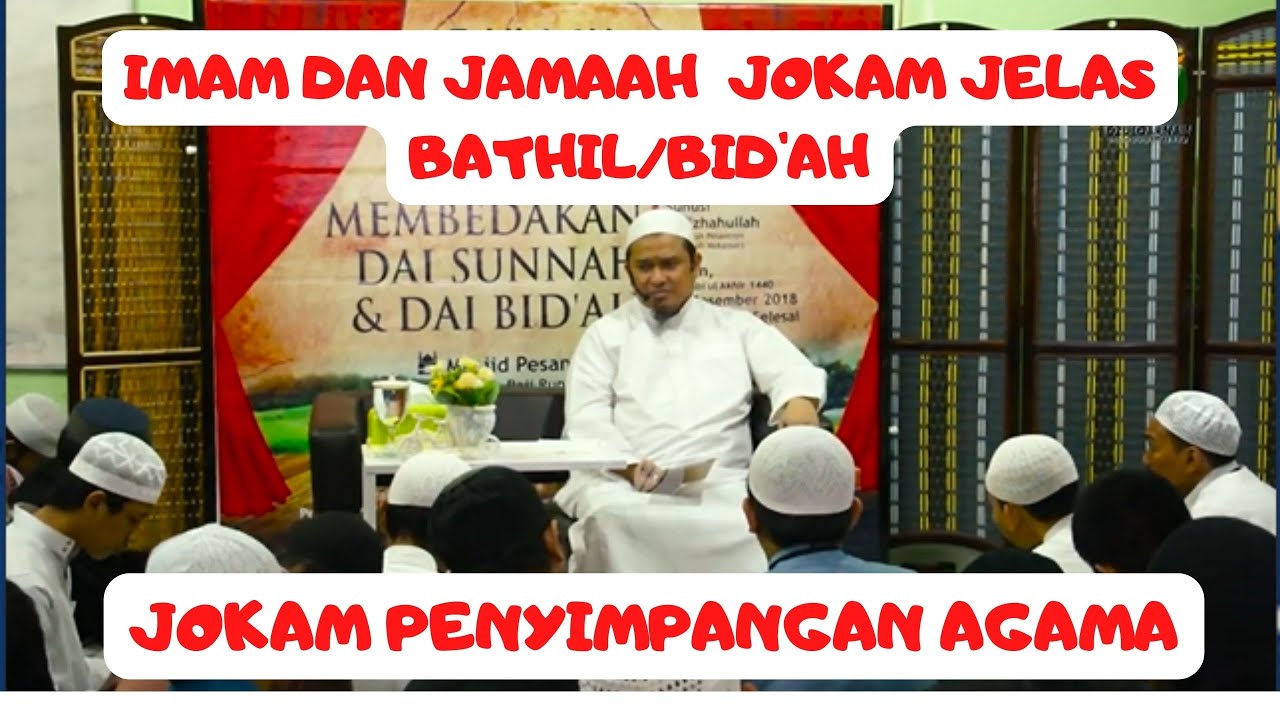 No.5, Imam Dan Jamaah Jokam Jelas Bathil/Bid'ah, Jokam Penyimpangan ...