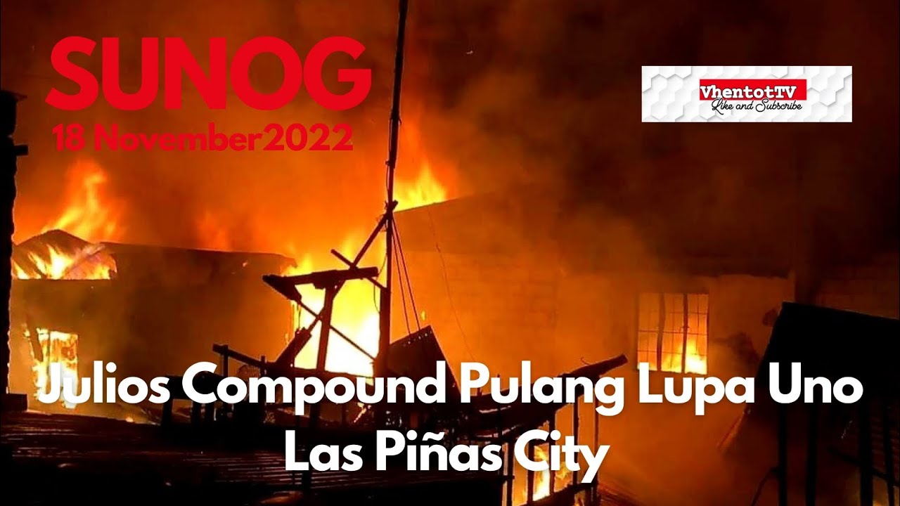 SUNOG sa Julios Compound Pulang Lupa Uno Las Piñas City (18November2022 ...