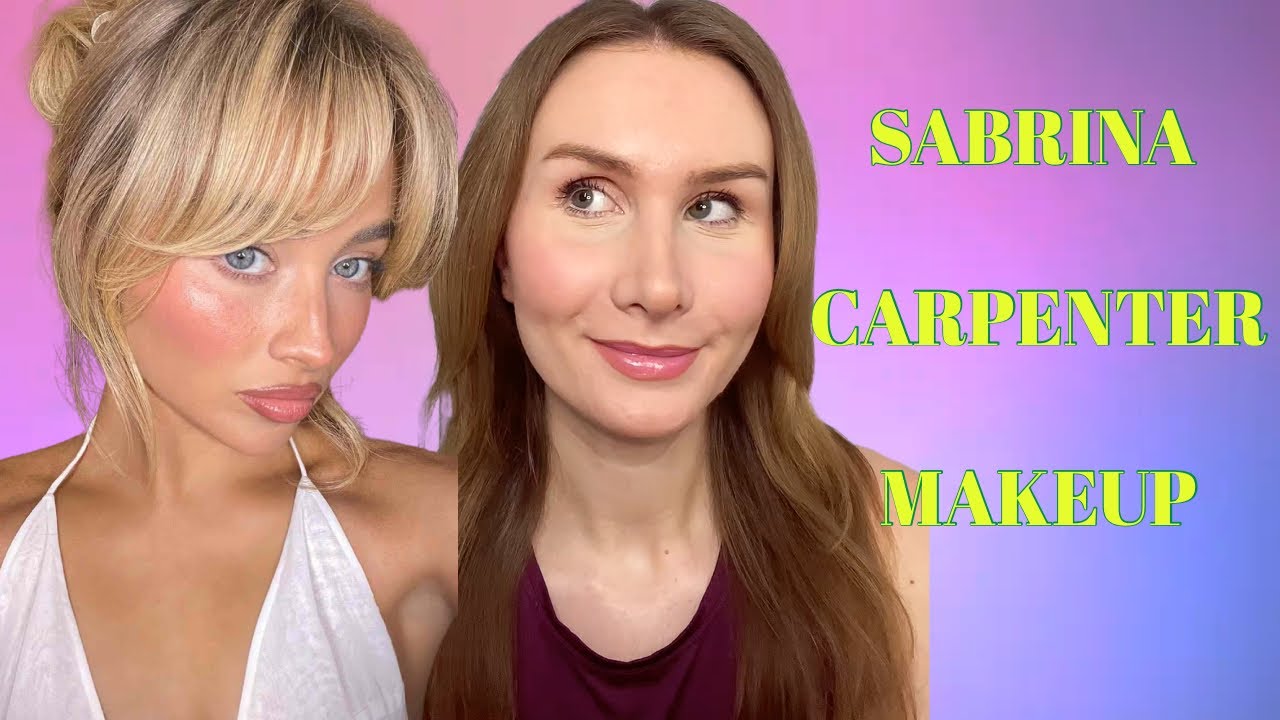 Sabrina Carpenter Inspired GRWM | Glowing Makeup + Chatty Tutorial - YouTube