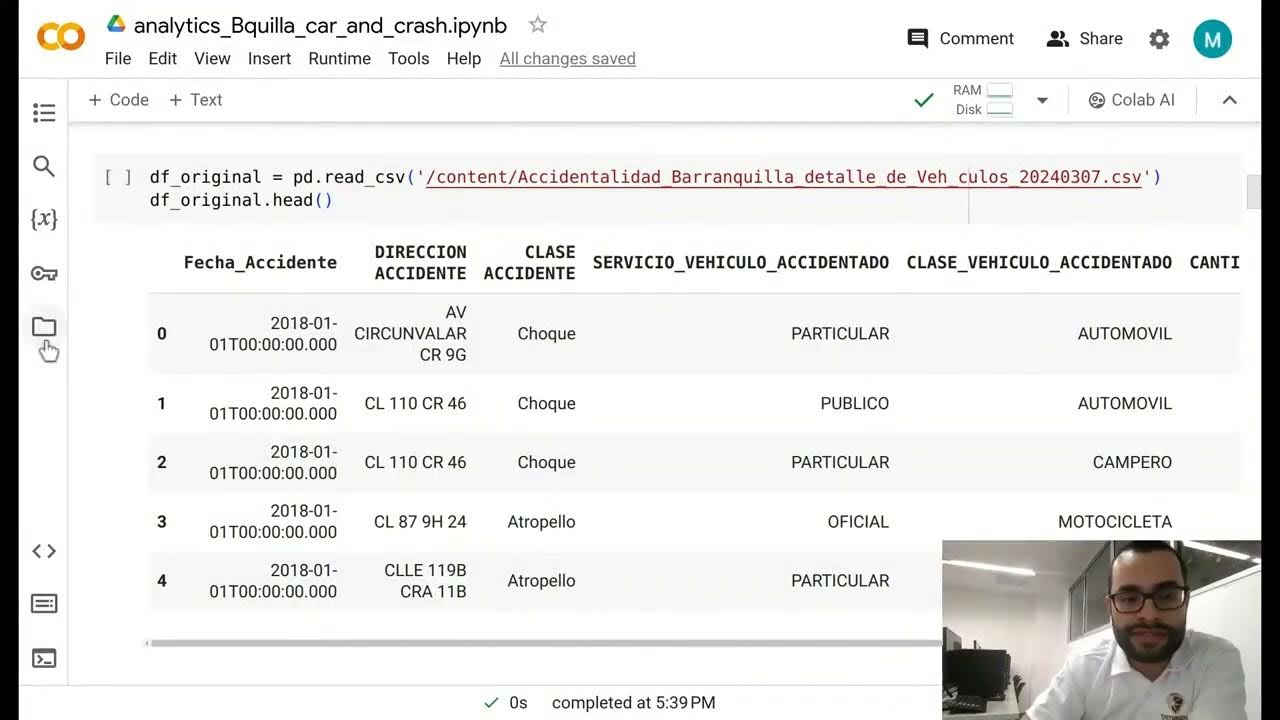 Análisis de datos con Python en GoogleColab y AI assistance - YouTube