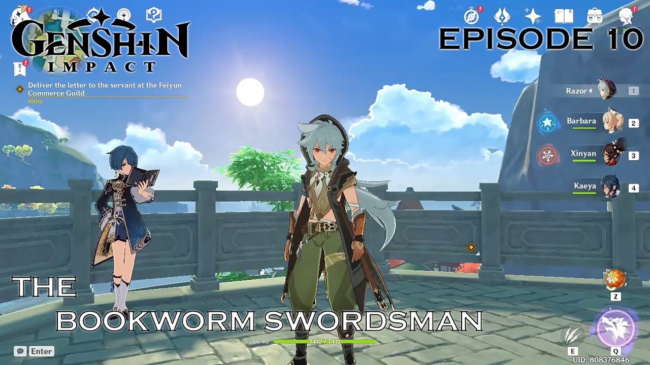 Genshin Impact - Fabulae Textile Chapter Act 1: Bookworm Swordsman ...
