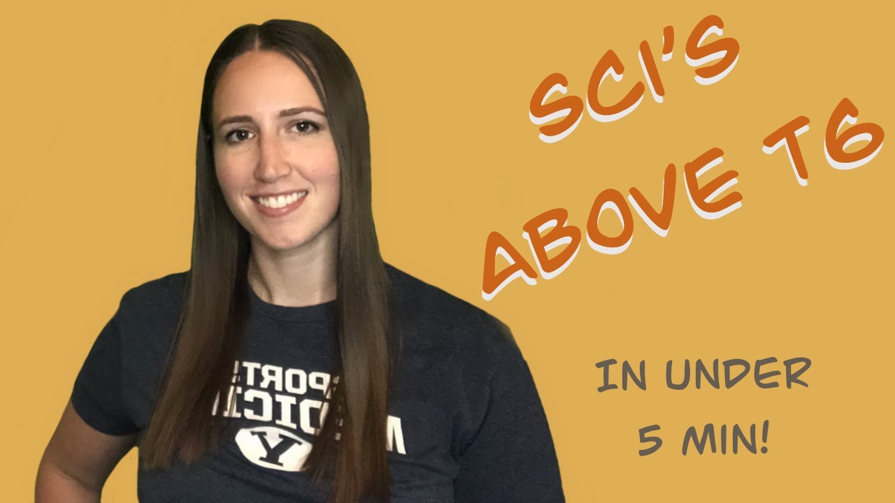 SPINAL CORD - Injuries & Complications Above T6 - YouTube