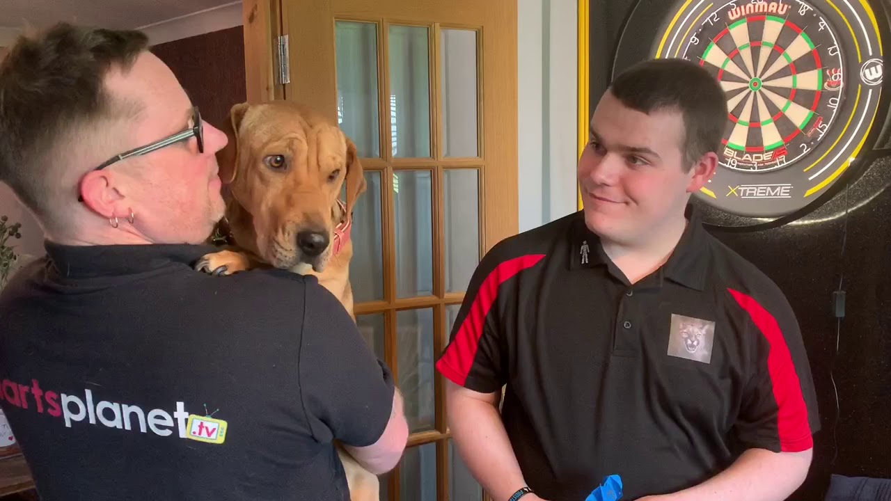 CHARLIE & ASHLEY JOINED ME FOR A DAY OF DARTS - YouTube