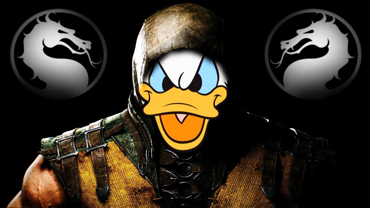 MORTAL KOMBAT X w/ Donald Duck - YouTube