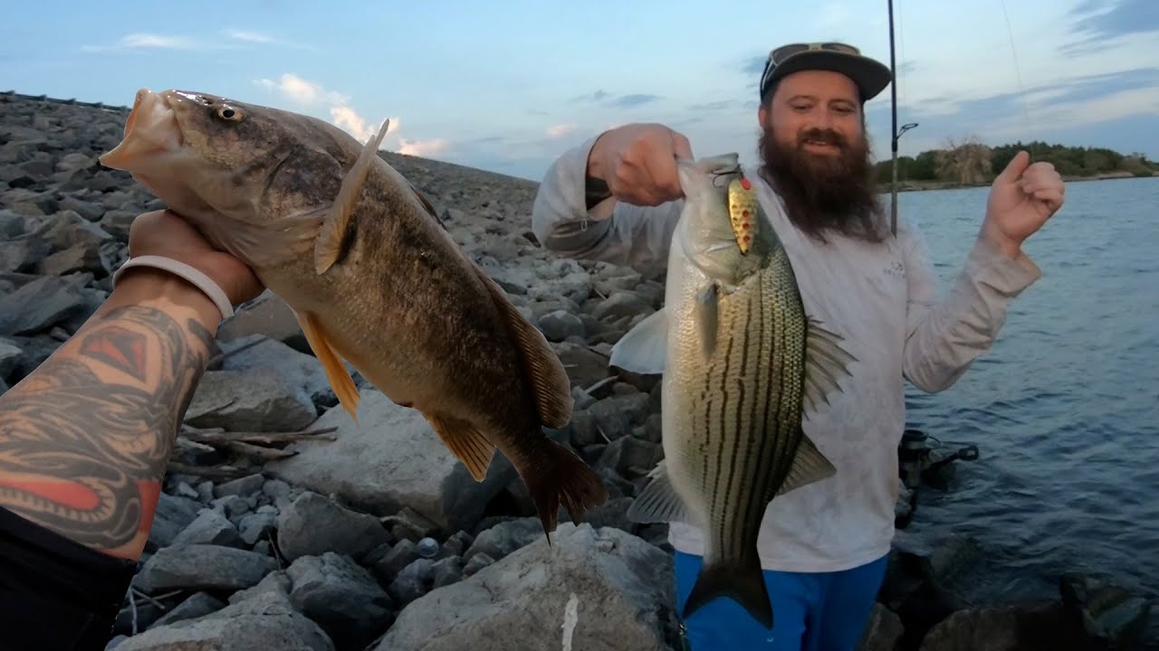 CAMPING AT FORT COBB OKLAHOMA (CATCHING BIG FISH) - YouTube