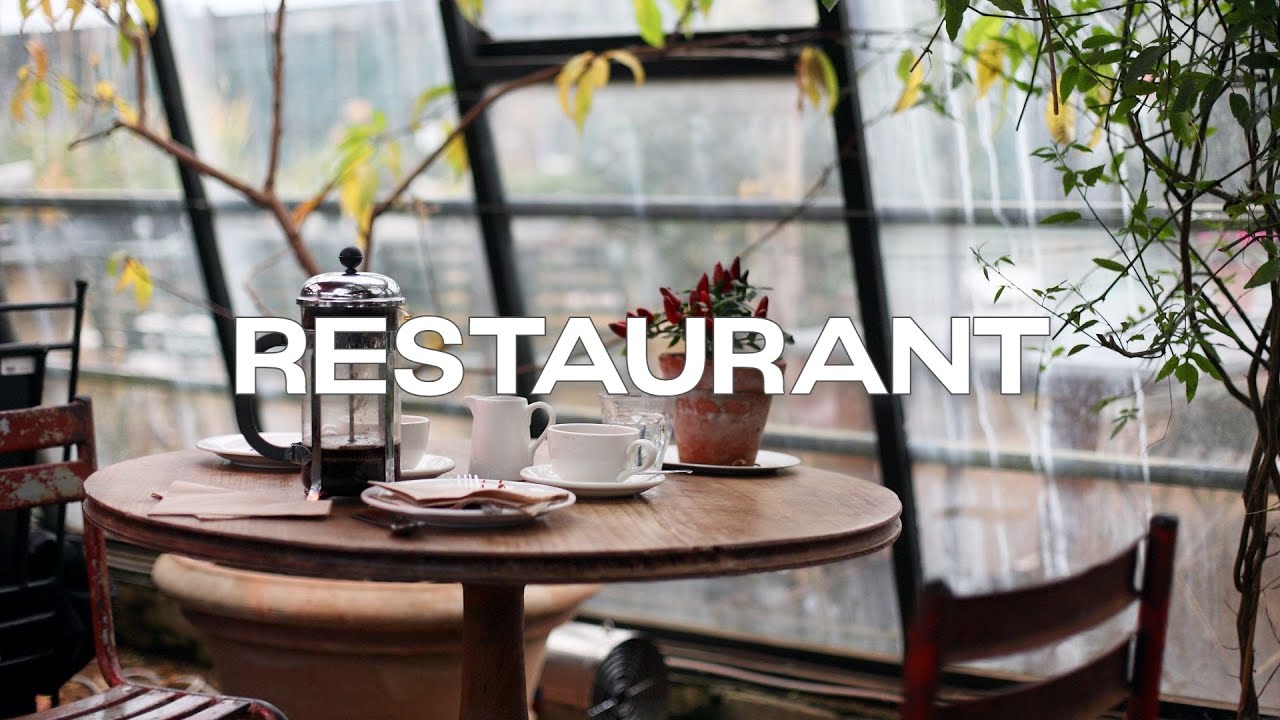 STUDY AND WORK IN CALM RESTAURANT BACKGROUND NOISE - YouTube