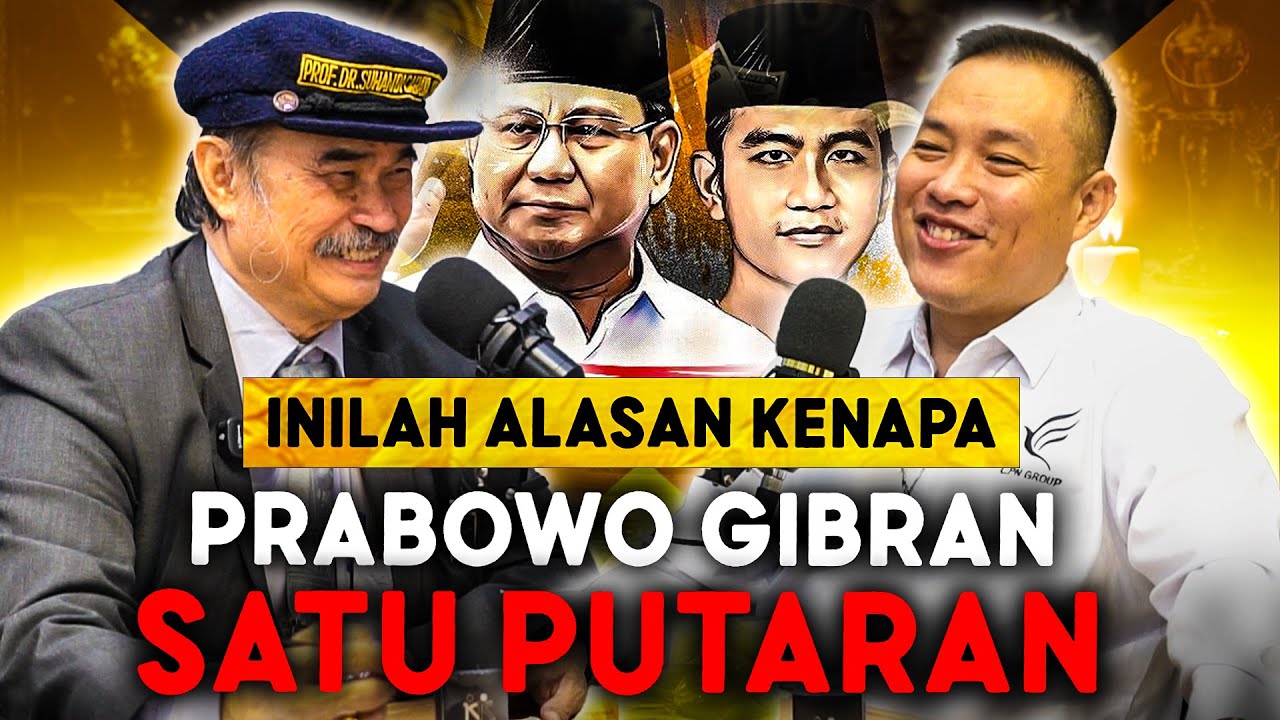 Ini Alasan Kenapa Prabowo Gibran SATU PUTARAN Ft. Prof.Suhandi Cahaya ...