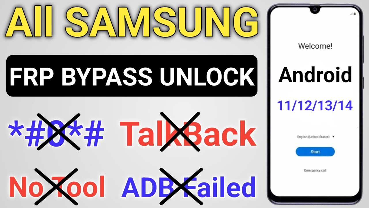 All Samsung FRP Bypass 2025 (100% DONE) Android 11-12-13-14 Latest Code ...