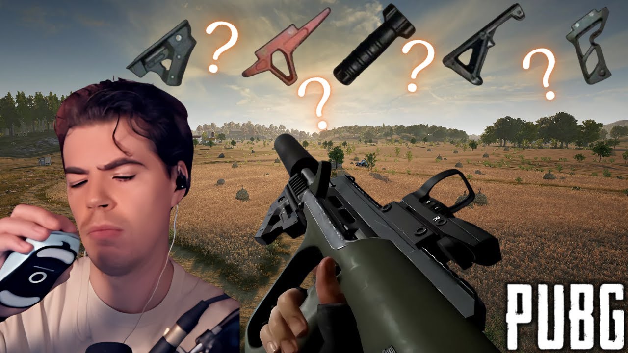 This is the BEST Aug Grip ... - Unedited Corky PUBG Gameplay - YouTube