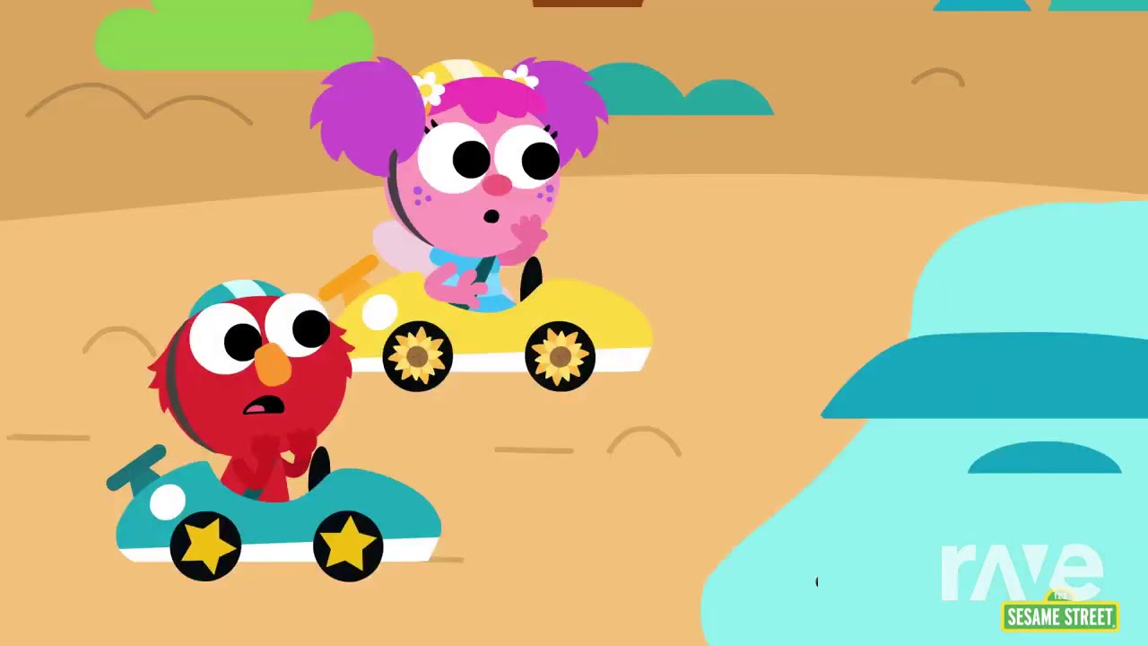 Magical Kids Races - Sesame Street & A Message From K! | RaveDj - YouTube