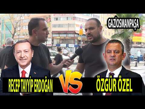 Recep Tayyip Erdoğan mı Özgür Özel mi Gaziosmanpaşa Seçim Anketi #gop #seçim #anket #reels #shorts