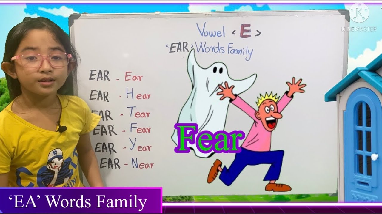 EAR Words Family| EAR Sound| Vowels Sound | Phonics| Three Letter Words ...